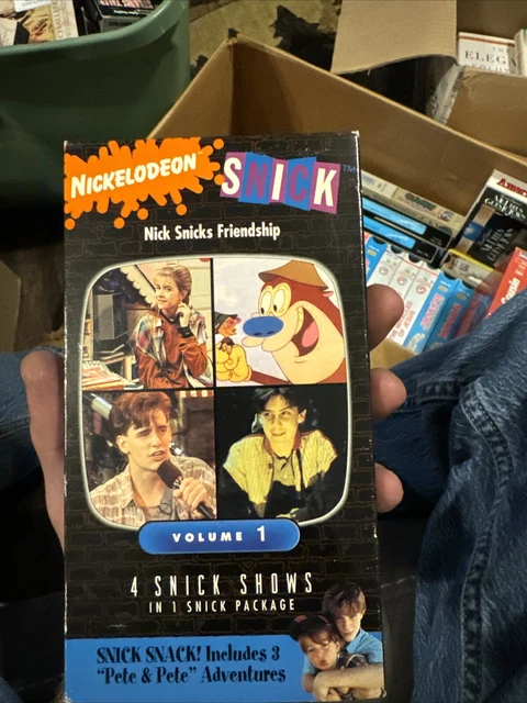 NICKELODEON SNICK - Volume 1 - Nick Snicks Friendship VHS 1993 £40.74 ...