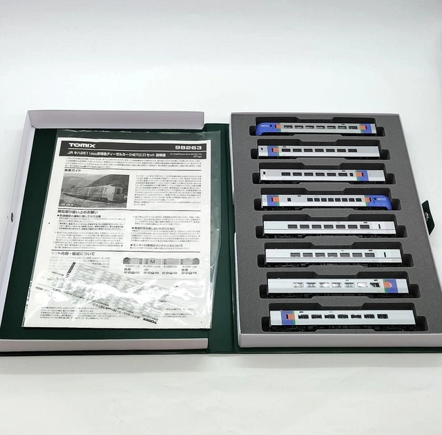 TOMIX KIHA 261-1000 Series Het Logo Set Train à 8 wagons EUR 550,19 ...