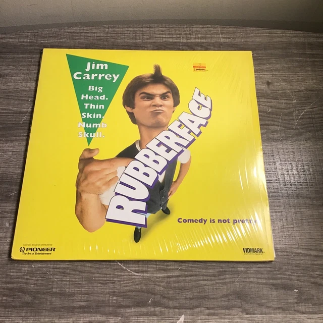 RUBBERFACE LASERDISC JIM Carrey Very Rare Screener Promo £27.68 ...