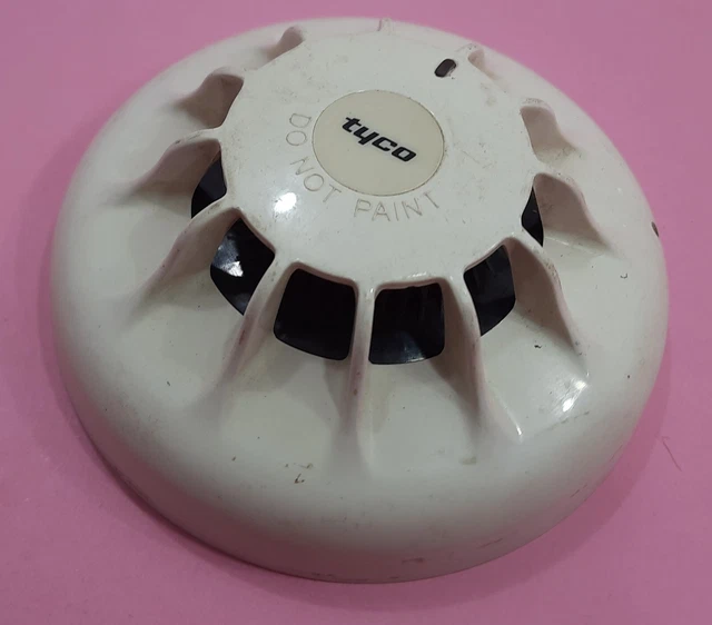 TYCO SAFETY 516.600.201 601P-M Optical Smoke Detector Fire safety Alarm ...