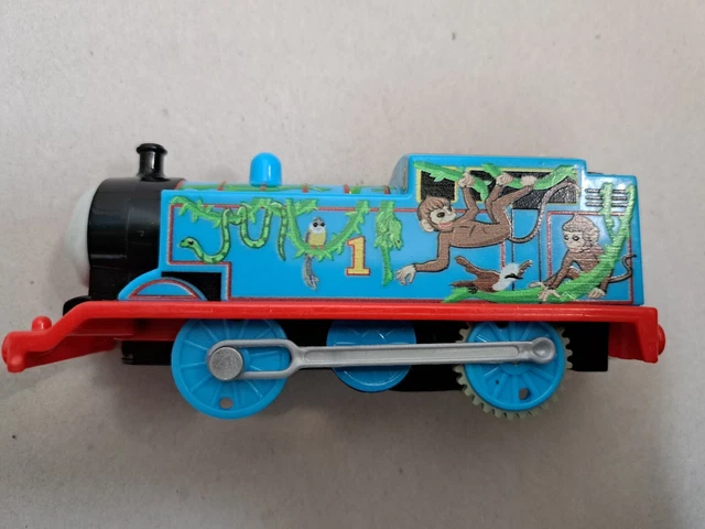 TRACKMASTER THOMAS FRIENDS Monkey Engine Tomy Motorised Train Fully ...
