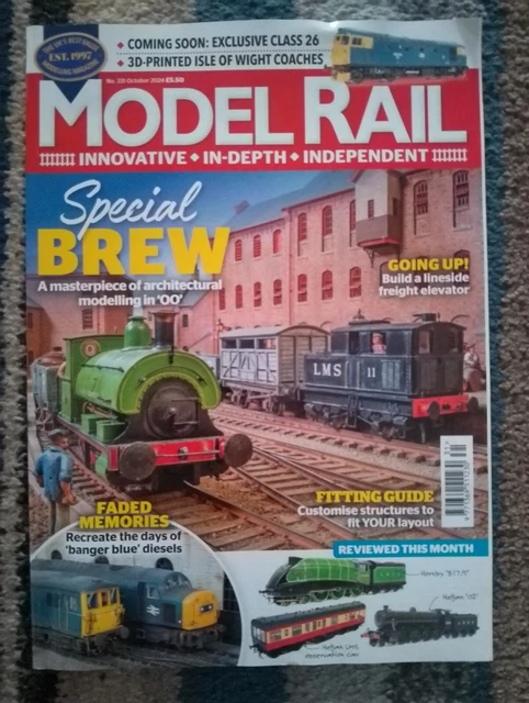 MODEL RAIL MAGAZINE October 2024 No 331 Railways £4.50 - PicClick UK