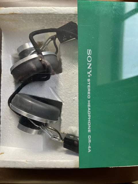 SONY DR-15 STEREO Headphones Rare Vintage 1970s 1980s Tested & Working ...