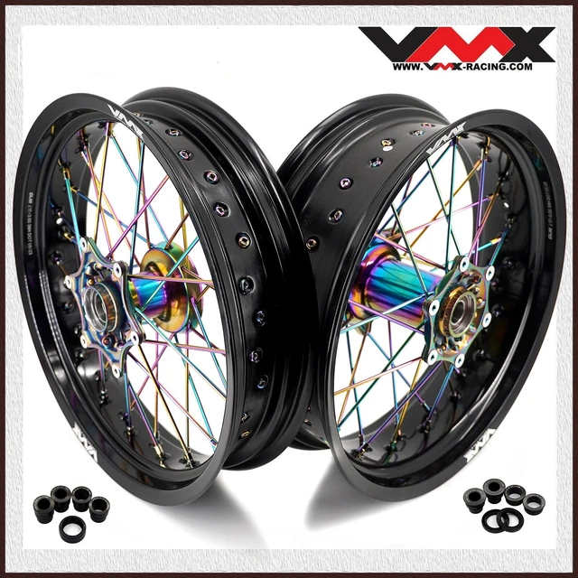 VMX 17& SUPERMOTO Wheels Rims Fit KTM EXC XCF SX 125-530CC 2003-2022 ...