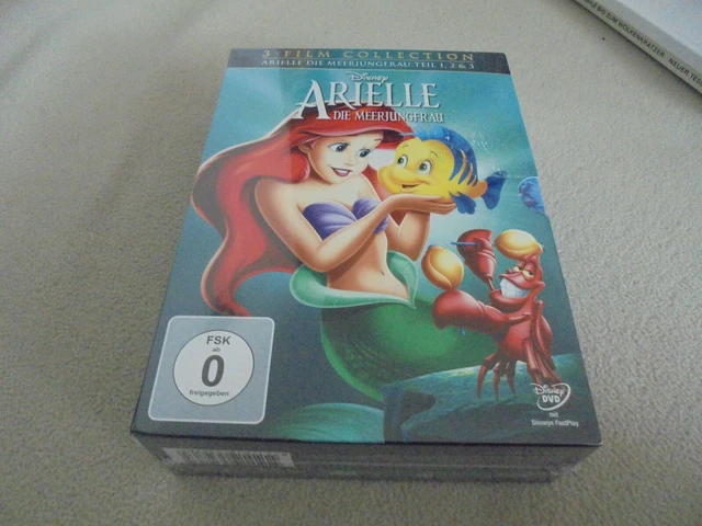 DVD BOX DISNEY Classic komplette Arielle die Meerjungfrau Trilogie Teil 1-3 EUR 28,90 - PicClick DE