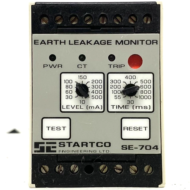 STARTCO SE-704-01 EARTH Leak Monitor 120VAC Ships From USA $547.65 ...