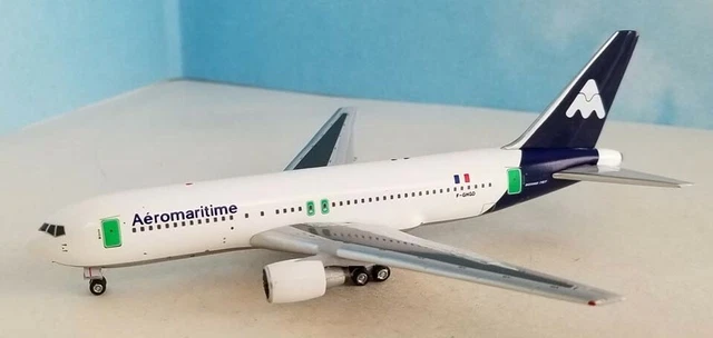 AEROCLASSICS AC419968 AEROMARITIME Boeing 767-200 F-GHGD Diecast 1/400 ...