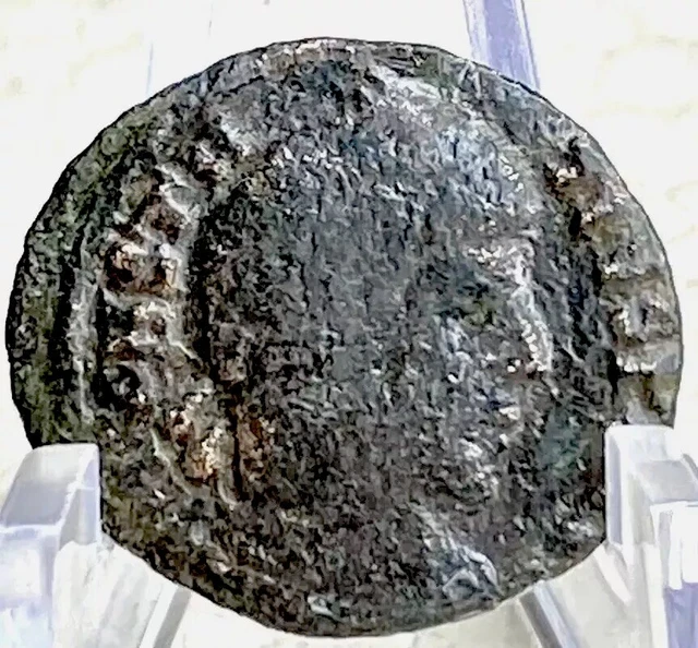 GENUINE ANCIENT ROMAN Coin 348-350 AD Constantius II Fallen Soldier ...