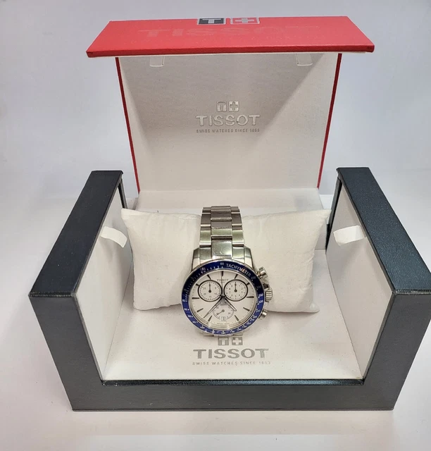 TISSOT T106417A V8 42Mm Stainless Steel Chronograph Watch £260.19 ...