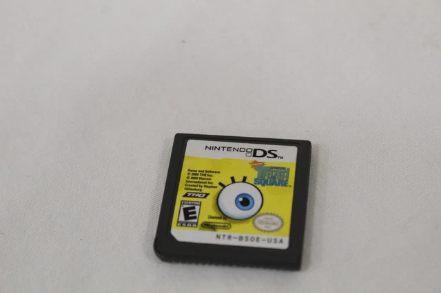SPONGEBOB'S TRUTH OR Square Nintendo DS GAME CARTRIDGE ONLY Tested £9. ...