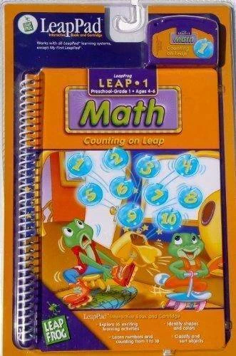 LEAP PAD INTERACTIVE Math (Counting on Leap Preschool ages 4-6) - GOOD ...