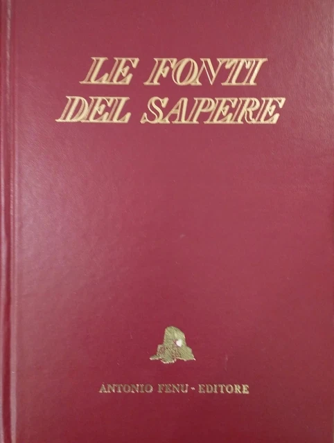 ENCICLOPEDIA LE FONTI del sapere nuova edizione 10 vol. - Antonio Fenu ...