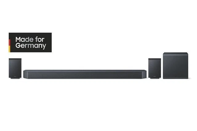 SAMSUNG HW-Q995GF/ZG SOUNDBAR mit Subwoofer & Rücklautsprecher (2025 ...