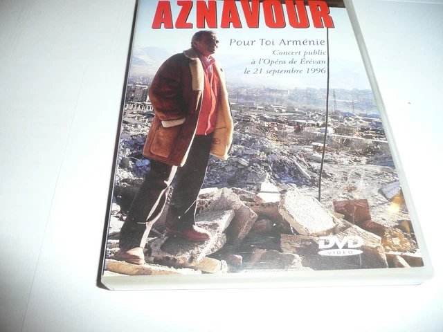 DVD - CHARLES Aznavour : Pour toi Arménie, concert à l'Opéra de Erévan ...