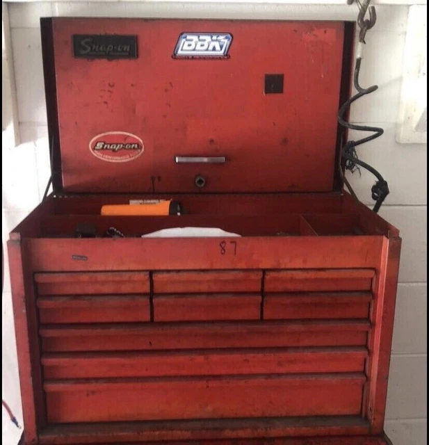 VINTAGE SNAP ON 9-Drawer Tool Chest Box Cabinet KRA-59 £516.11 ...