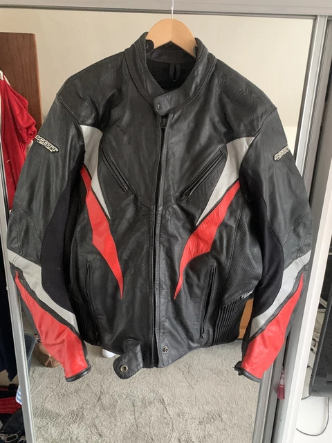 SCOTT 2 PIECE motor bike leathers £100.00 - PicClick UK