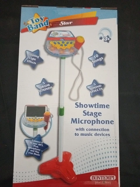 BONTEMPI - MICROPHONE de scène Toy Band Showtime EUR 34,99 - PicClick FR