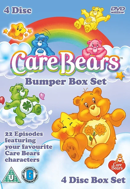 CARE BEARS Bumper Box Set 4 x DVD New & Sealed 22 Episodes EUR 5,81 ...