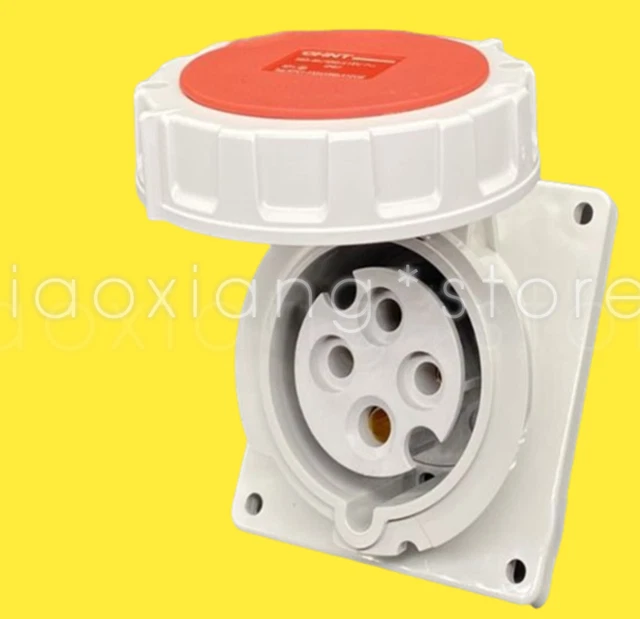 1X CONCEALED INCLINED face socket IP67 NTC1-432AXS6h/415VW 4-core 32A ...