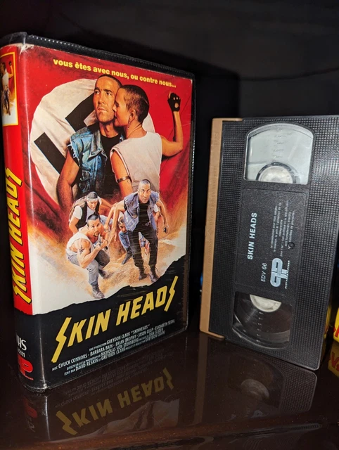 CASSETTE VIDEO VHS « Skin Heads « Greydion Clark Rare Nanar EUR 15,00 ...