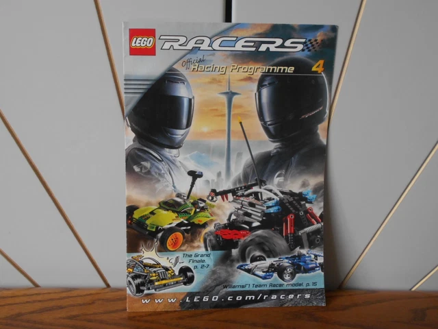 VINTAGE BROCHURE 2002 leaflet, catalogue, poster LEGO RACERS Racing ...