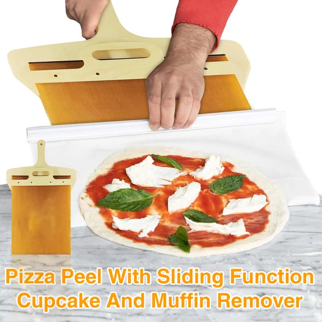 EASY SLIDE-OUT PIZZA Peel Non-stick Spatula Paddle Wooden for Oven $55. ...