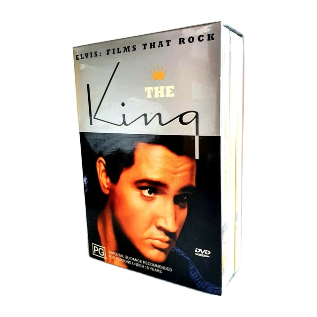 THE KING | Elvis Presley Collection 3 x DVD Gift Set, Films That Rock ...