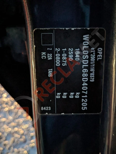 VAUXHALL CORSA D SQUIB & STALK ASSEMBLY £49.99 - PicClick UK