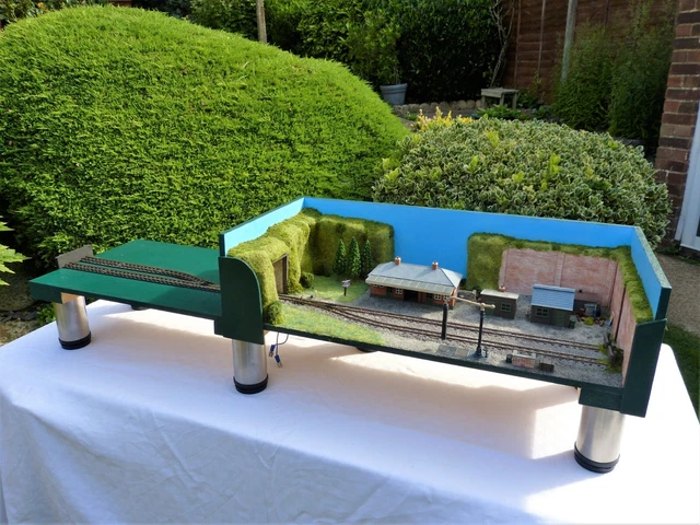 MODEL RAILWAY 009 Narrow Gauge Micro Layout ( New ) £320.00 - PicClick UK