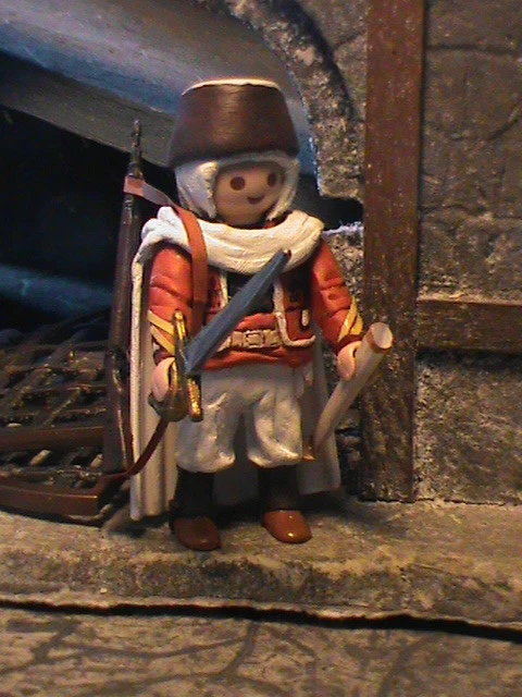 PLAYMOBIL CUSTOM BRIGADIER Argelino Armée Française (Oran - 1939) Ref ...