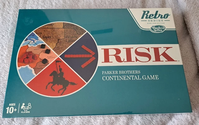 RISK BOARD GAME Retro series Risk 1968 Edition New & Sealed Hasbro ...