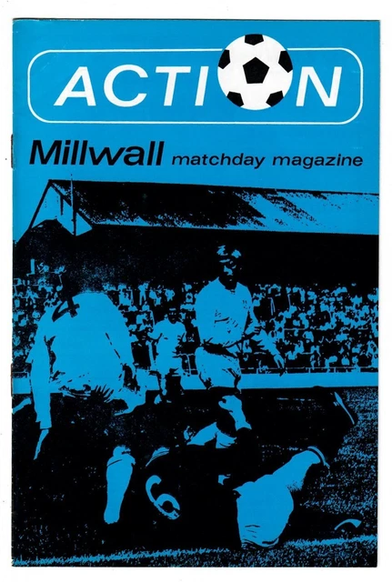 MILLWALL V LUTON Town - 1971-72 Division Two - Football Programme £3.00 ...
