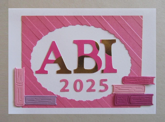 ABI KARTE ABITUR 2025 Grußkarte bestandene Prüfung Bestanden ...