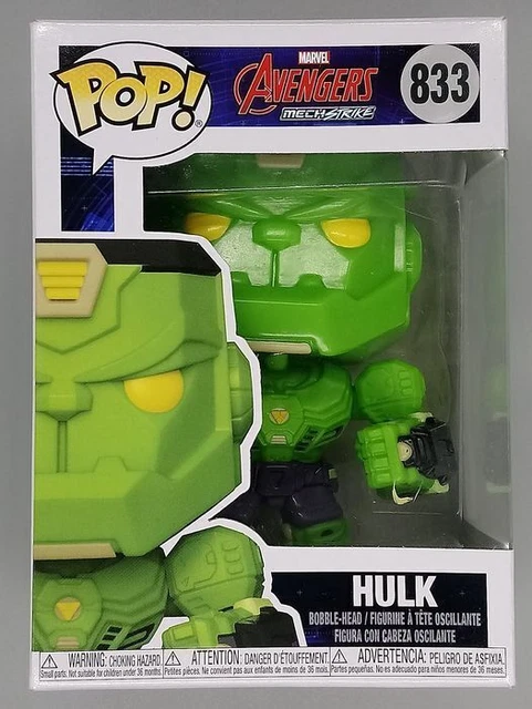 FUNKO POP #833 Mech-Hulk - Marvel Avengers Mech Strike Damaged Box ...