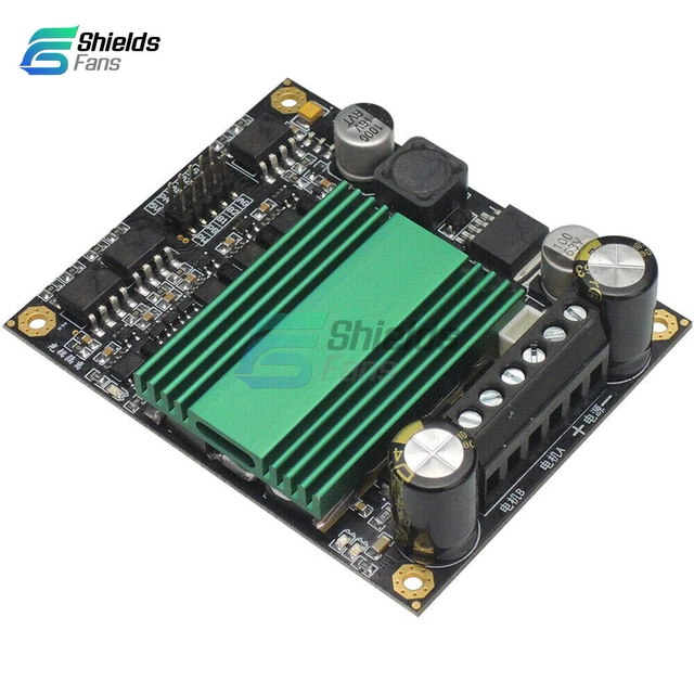 100A DC MOTOR drive Module High Power Motor Speed Control Dual Channel ...