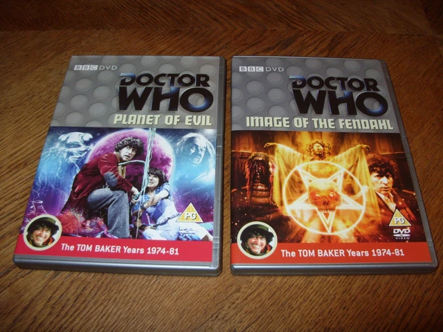 DR WHO DVDS x2 (4th DOCTOR Tom BAKER) - IMAGE OF THE FENDAHL / PLANET ...