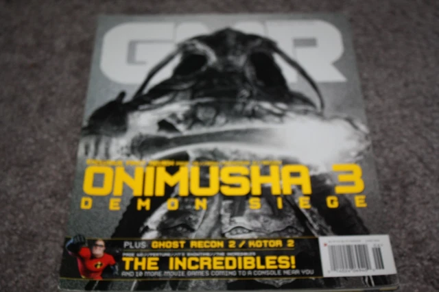 GMR MAGAZINE JUNE 2004 Issue #17 ONIMUSHA 3 Cover £12.53 - PicClick UK