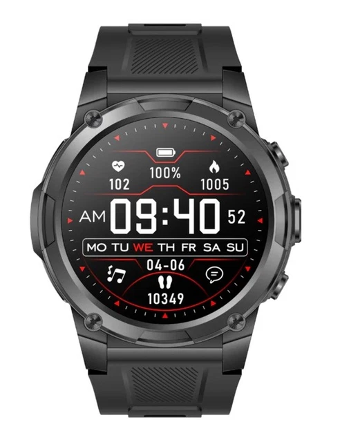MILITARY SMART WATCH for Men Answer/Make Calls Rugged Heart Rate ...