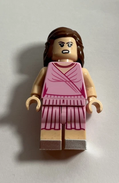 LEGO MINIFIGURE, ITEM hp225, Hermione Granger with Bright Pink Dress ...
