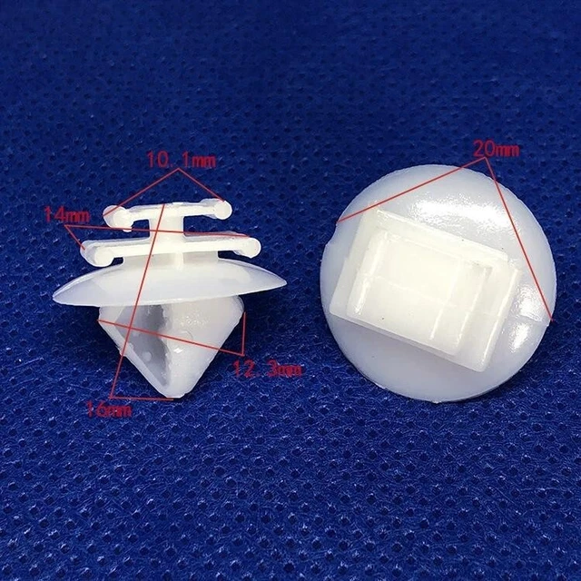 CLIPS FIXATION PORTE Panneau Attache Peugeot Fixation Garniture Renault ...