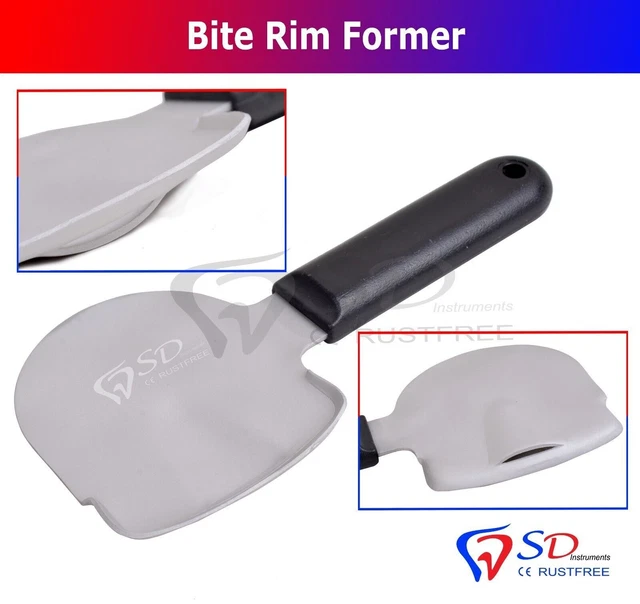 DENTURE OCCLUSAL WAX Rim Bite Former Paddle Laboratory Hot Plate Dental ...