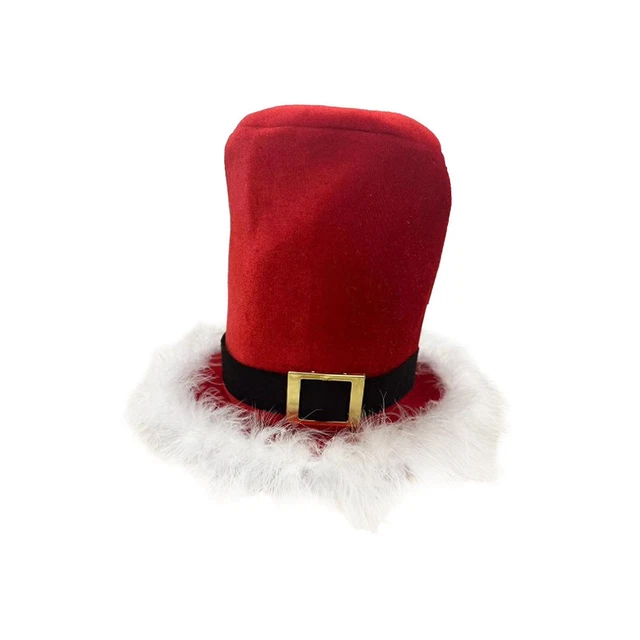CHRISTMAS TOP HAT Adults Creative Santa Hat for Party Fancy £6.13 ...