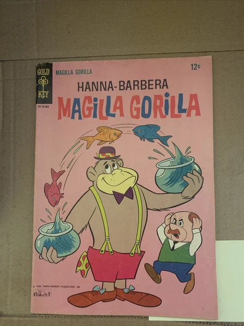 MAGILLA GORILLA #4 Comic Book 1965 Gold Key Hanna-Barbera £12.01 ...