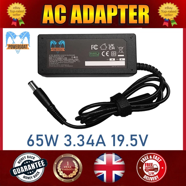 NEW 65W 19.5V 3.34A Powergoat Adapter For Dell Inspiron Gx808 7.4Mm X 5 ...