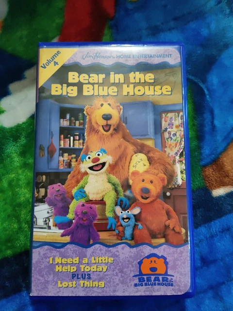 BEAR IN THE Big Blue House - Volume 4 (VHS, 1998, Dura Case Closed ...