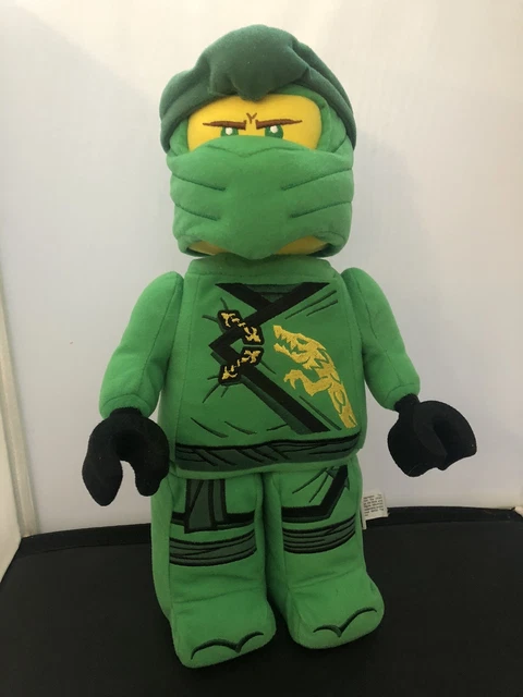 LEGO NINJAGO LLOYD Green Ninja Plush Mini Figure Soft Toy By Manhattan ...