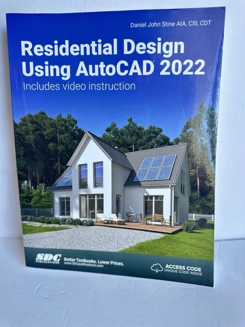 RESIDENTIAL DESIGN USING AutoCAD 2022 - Stine, Daniel John - Like New £ ...