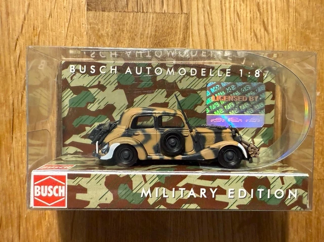 TOP: BUSCH 41563 Mercedes 170 V Stabsfahrzeug Military Edition ...