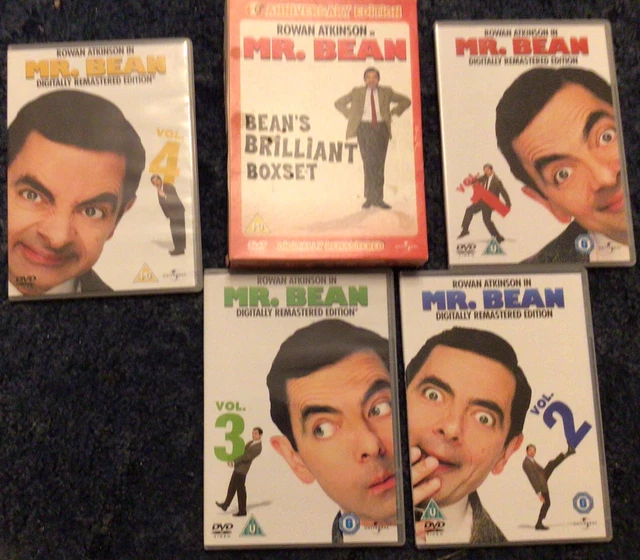 MR BEAN - Bean's Brilliant Boxset Volume 1-4 Dvd Anniversary Ed ...