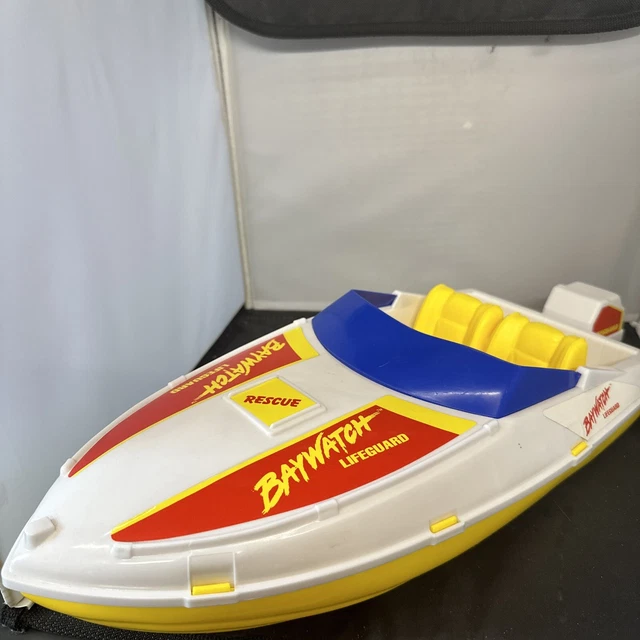 VINTAGE BARBIE BAYWATCH 1990 Lifeguard Rescue Speed Boat Mattel £26.70 ...